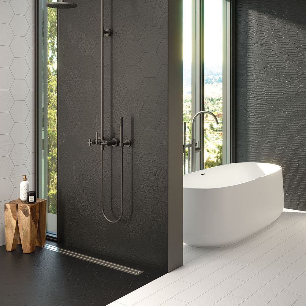 Fjord Hexagon - Porcelain Tile Collection | Tilefy