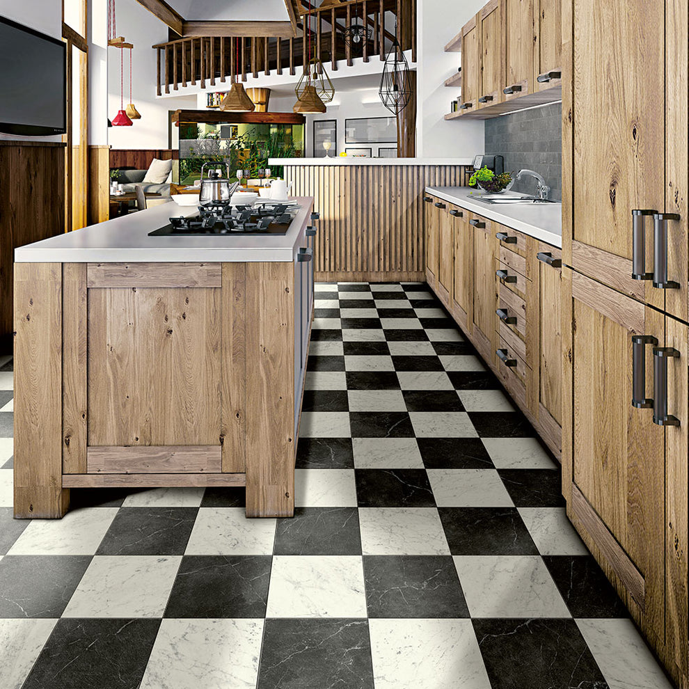 Ravenna Checkerboard - Porcelain Tile Collection | Tilefy