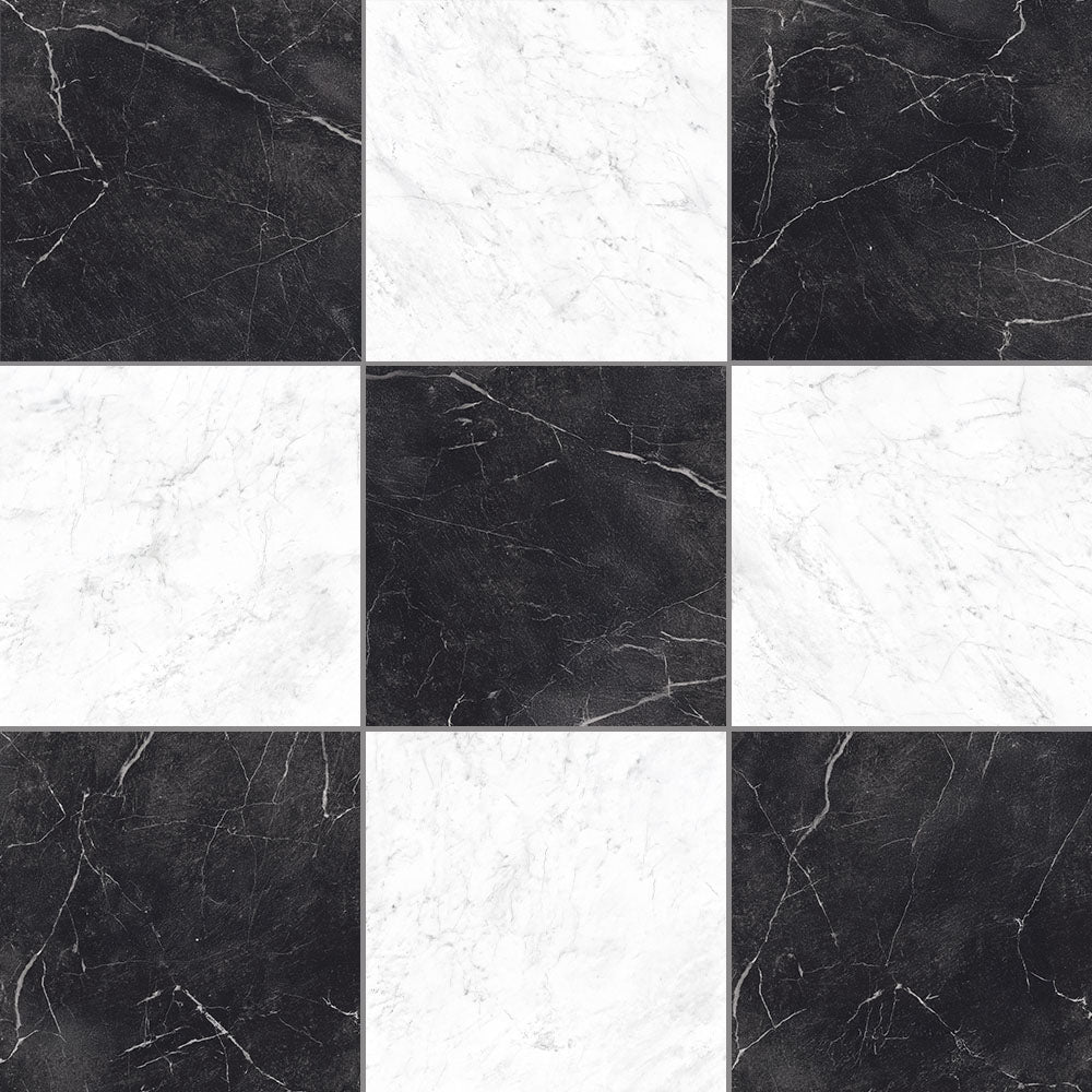 Ravenna Checkerboard - Porcelain Tile Collection | Tilefy