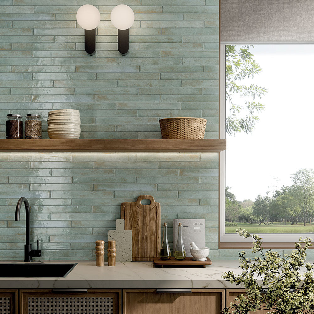 Trace Collection – 2x18 Polished Porcelain Wall Tile| Tilefy