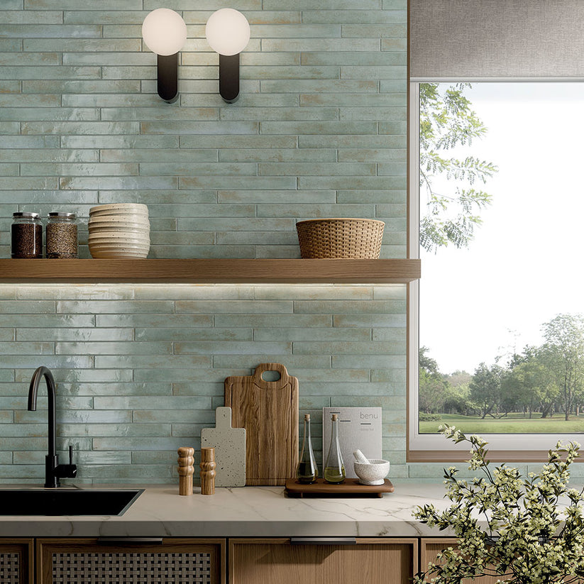 Trace Collection – 2x18 Polished Porcelain Wall Tile| Tilefy